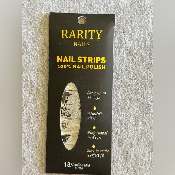 Rarity | Makeup | Rarity Nails Silver Halloween Themed Nail Strips ...